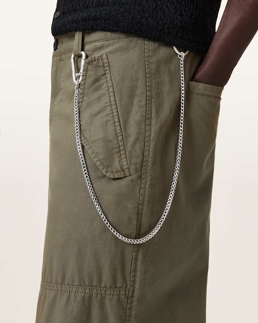 Sam Key Chain WARM SILVER | ALLSAINTS US